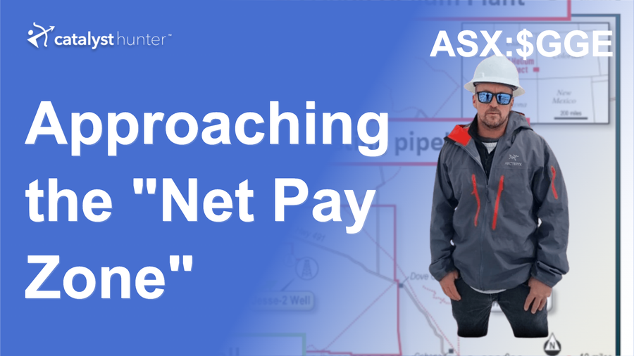 GGE helium drilling: Approaching the “gas pay zone”