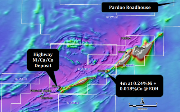 Caeneus Minerals moves to 100% ownership of Pardoo Nickel Project