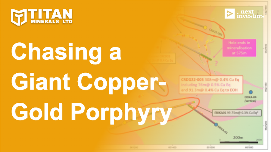 TTM honing in on potential copper-gold porphyry discovery