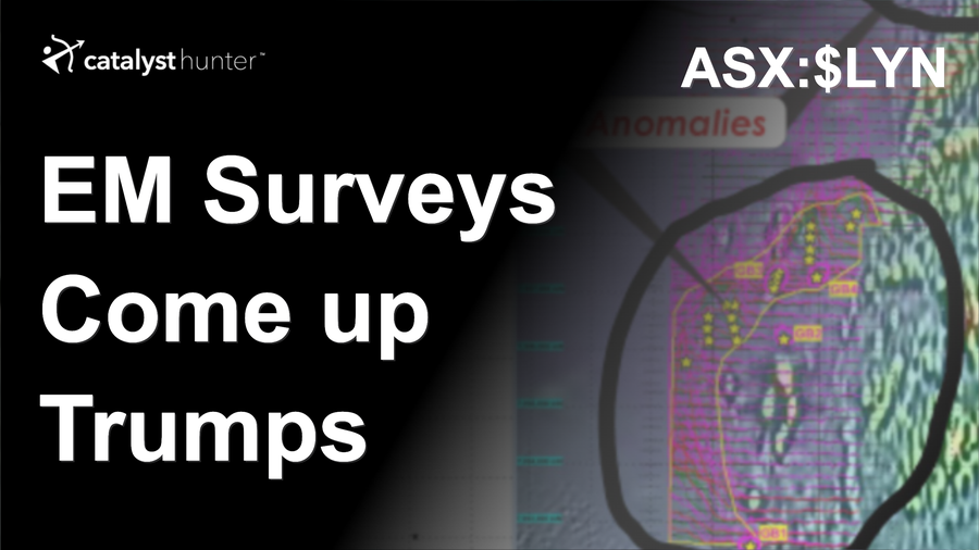 Helicopter EM surveys identify potential drilling targets
