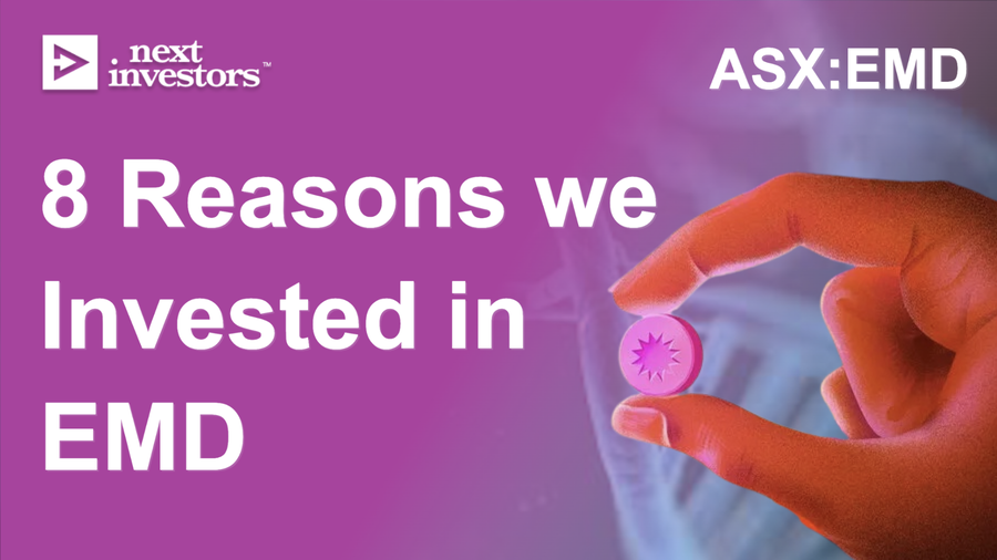 The 8 Reasons we Invested in EMD