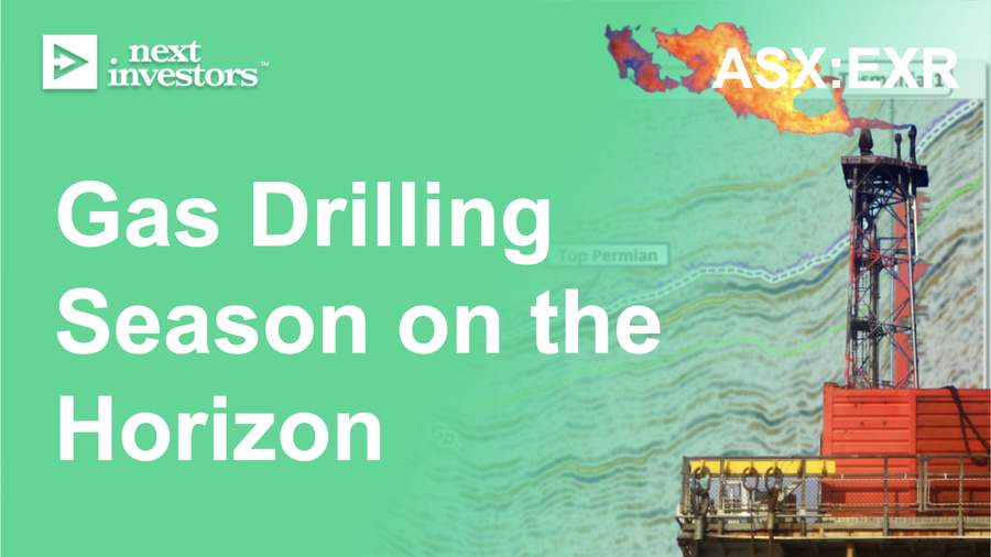 EXR joins the race to start drilling its long awaited gas well