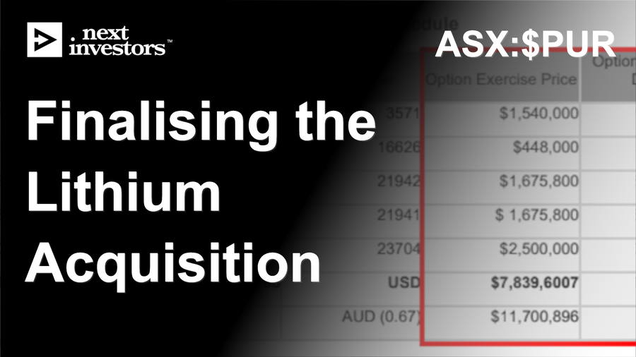 Lithium project acquisition to be completed in just weeks