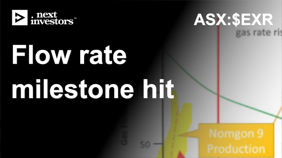 Flow rate milestone hit - so far so good