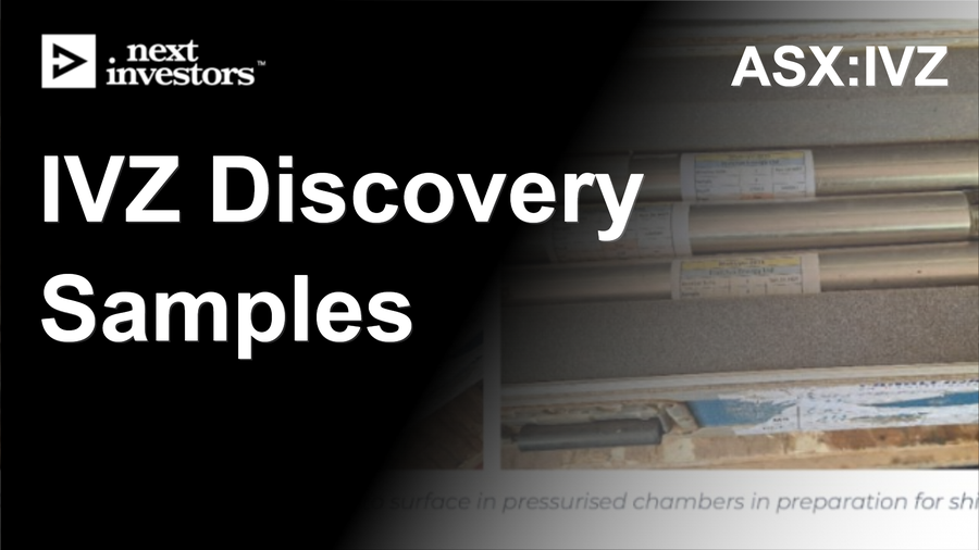 IVZ discovery samples in the lab for testing.