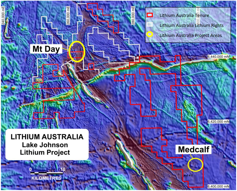 Lithium Australia discovers lithium pegmatites at Medcalf