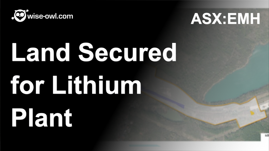 EMH secures land for its lithium plant in the Czech Republic