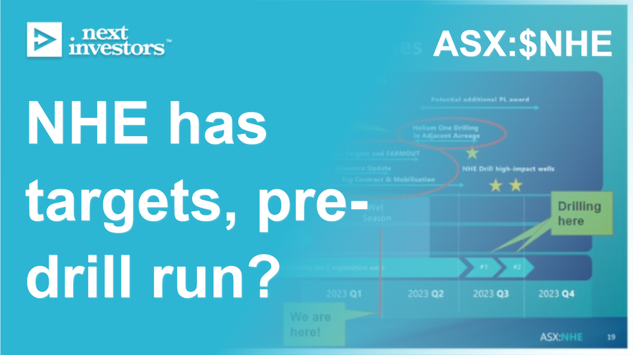 NHE high impact drill event getting closer: Targets announced, Share ...