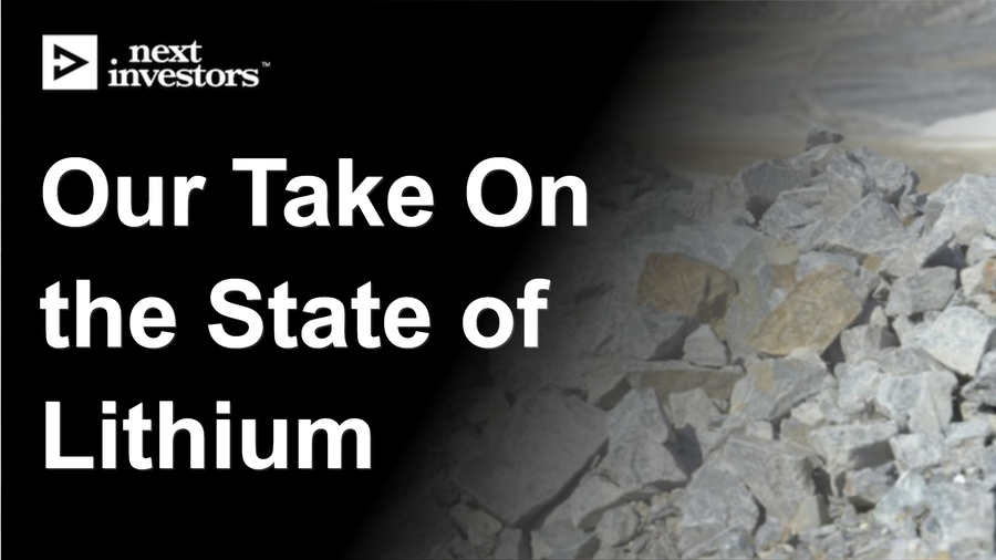 What is going on in the lithium market right now?