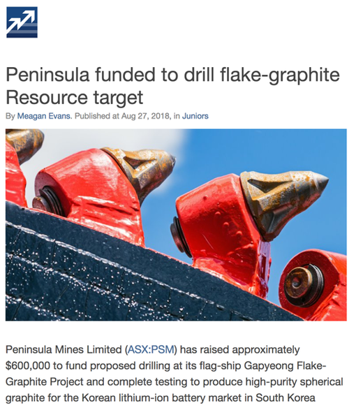 Graphite Exploration Target Bolsters PSM’s Two-Pronged Strategy
