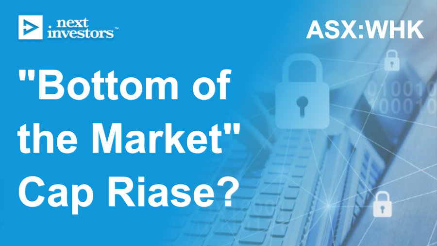 WHK 3 cent rights issue, we are participating.