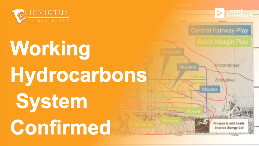 IVZ Confirms Working Hydrocarbon System - and is still drilling