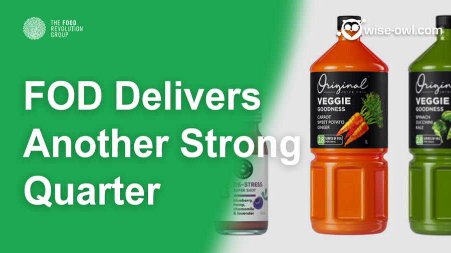 FOD delivers another strong quarter, now primed for growth