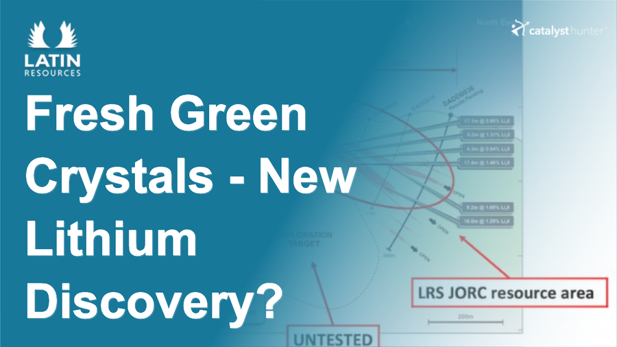 Large fresh green crystals everywhere - is this a new lithium discovery?